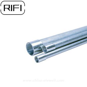 China Galvanized Rmc IMC Conduit Pipe 1 / 2 Inch To 6 Inch Rigid Metal Conduit for sale