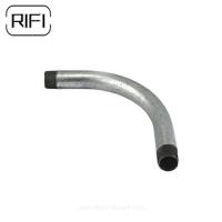 China Pre Galvanized IMC Conduit Pipe Custom Rigid 90 Degree Elbows for sale
