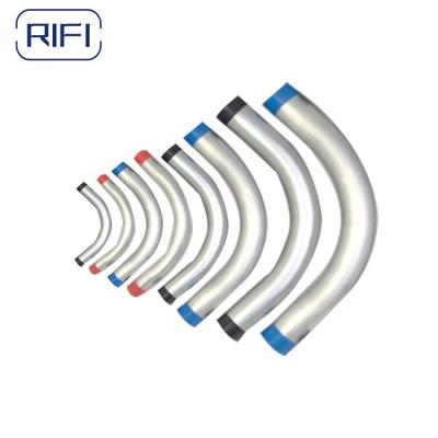 China NPT Threaded IMC Conduit Fittings 45 Degree Galvanized Rigid Metal Conduit Elbow for sale