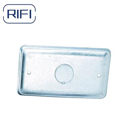China 58361 Electrical Conduit Boxes Galvanized Steel Handy Box With Knockouts for sale