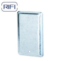 China Electrical 4x2 Junction Box 2x4 Inch Steel Electrical Utility Box Handy Box for sale