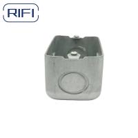China OEM Rectagualr Registro Caja Steel Box Electrical Conduit Fittings & EMT Conduit Box for sale