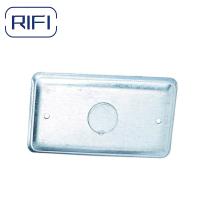 China OEM Rectagualr Registro Caja Steel Box Electrical Conduit Fittings & EMT Conduit Box for sale