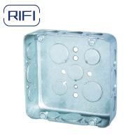 China OEM GI Electrical Box 1and 2 Gang Metal Switch Box Handy 4