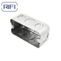 China Caja Registro 4X4 Square Electrical Conduit Junction Box Electrical Wall Box for sale