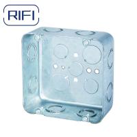 China EMT Conduit Fittings 2 Gang 5X5 Handy Box Metal Electrical Box Wire Box for sale