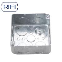 China EMT Conduit Fittings 2 Gang 5X5 Handy Box Metal Electrical Box Wire Box for sale