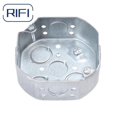China 1.0mm Electrical Conduit Boxes OEM With Combination Knockouts for sale