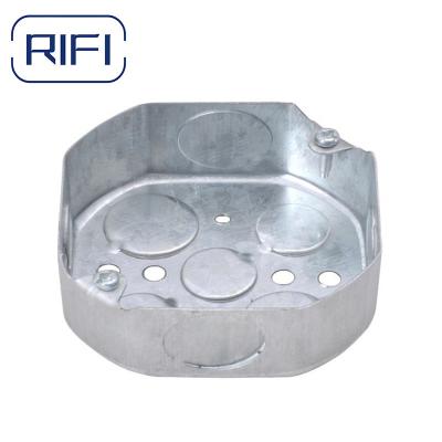 China 2x4 Inch Metal Electrical Conduit Boxes Extension Switch Outlet Box for sale