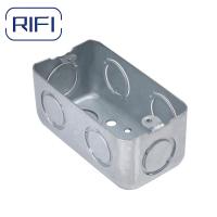 China 2x4 Inch Metal Electrical Conduit Boxes Extension Switch Outlet Box for sale