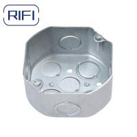 China 1.5mm Thick Octagon Drawn Box with 2 Screws 4