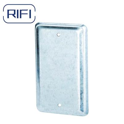 China Thickness 1.0mm 1.2mm Metal Handy Box Cover Rectangular Caja Tapa Blind for sale