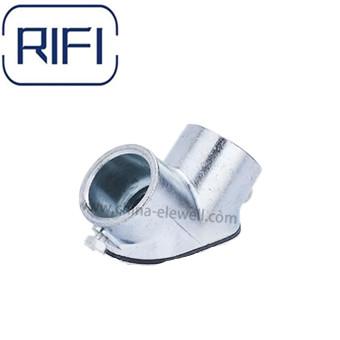 China Silver EMT Conduit Fittings 1 Inch Metal Electrical EMT Pull  Elbow for sale