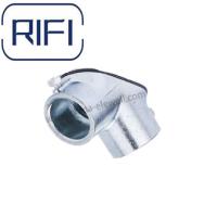 China Silver EMT Conduit Fittings 1 Inch Metal Electrical EMT Pull  Elbow for sale