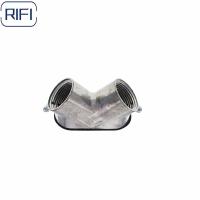 China Silver EMT Conduit Fittings 1 Inch Metal Electrical EMT Pull  Elbow for sale