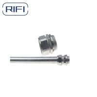China Galvanised Metal IMC Conduit Fittings Electrical Connector Compression Type for sale
