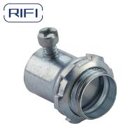China Galvanised Metal IMC Conduit Fittings Electrical Connector Compression Type for sale