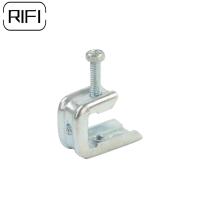 China Malleable Iron Strut Channel And Fittings Jaws Girder Unistrut Beam Clamps for sale