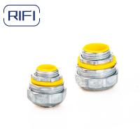 China Electrical 1 Inch Liquid Tight Conduit Zinc Straight Connector for sale
