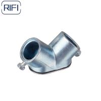 China Silver EMT Conduit Fittings 1 Inch Metal Electrical EMT Pull  Elbow for sale