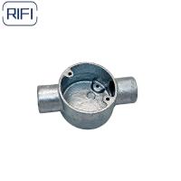 China 4 Way Electrical Box Fittings BS4568 / BS31 GI Conduit Fittings for sale