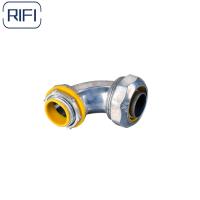 China Zinc Liquid Tight Flexible Conduit Straight Connector Bond To Boxes And Enclosures for sale