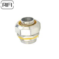 China Zinc Liquid Tight Flexible Conduit Straight Connector Bond To Boxes And Enclosures for sale