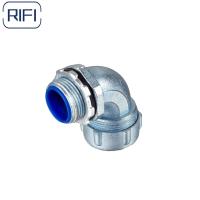 China OEM Flexible Conduit And Fittings Flexible Metal Conduit Connectors 90 Degree for sale