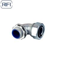 China Dwjd Flexible Conduit And Fittings 90 Degree Metal Conduit Connectors Flex To Box for sale