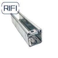 China Galvanized HDG Slotted Strut Channel 41*41*2mm 10ft C Channel for sale