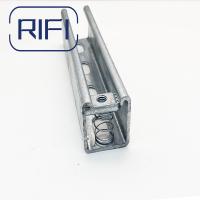 China Galvanized HDG Slotted Strut Channel 41*41*2mm 10ft C Channel for sale