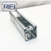 China 1 5 8 Unistrut Metal Strut Channel Hot Dip Galvanized C Channel Heavy Duty for sale