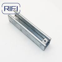 China 1 5 8 Unistrut Metal Strut Channel Hot Dip Galvanized C Channel Heavy Duty for sale