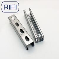 China 1 5 8 Unistrut Metal Strut Channel Hot Dip Galvanized C Channel Heavy Duty for sale