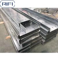 China Rectangular Perforated Electrical Cable Tray Customized Length for sale
