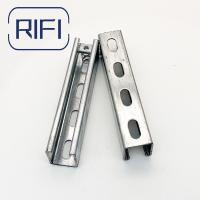 China 41mm GI Pre Galvnaized  Strut Channel And Fittings Thickness 14 Gauge for sale