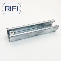 China 41mm GI Pre Galvnaized  Strut Channel And Fittings Thickness 14 Gauge for sale