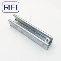 China 41mm GI Pre Galvnaized  Strut Channel And Fittings Thickness 14 Gauge for sale