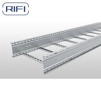 China Ladder Type Cable Tray System HDG Galvanized Anti - Rat Customizable Wireway Steel Cable Ladder Tray for sale