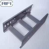 China Ladder Type Cable Tray System HDG Galvanized Anti - Rat Customizable Wireway Steel Cable Ladder Tray for sale