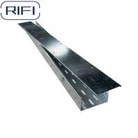 China Steel Sheet Raceways Cable Tray System Galvanized Steel GI Cable Trunking for sale