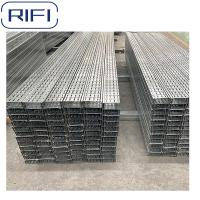 China Steel Sheet Raceways Cable Tray System Galvanized Steel GI Cable Trunking for sale