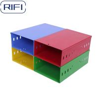 China 6 Meter Length Electrical Channel Cable Tray Fire Resistance Cable Trunking For Commercial for sale