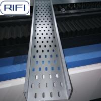 China Durable Galvanized Perforated Electrical Cable Tray Channel For Secure Cable Management for sale