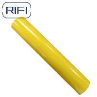 China 25mm BS4568 BS31 GI Conduit Pipe Black Powder Coated Steel Metric Threaded Conduit With 1 Coupler Plastic Cap for sale