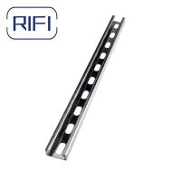 China 20ft Length Strut Channel And Fittings with Thickness 0.8mm-3mm for Wall Mount for sale