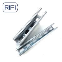 China Wall Mount Stainless Steel Unistrut Slotted Strut Channel  With 0.8mm-3mm Thickness for sale