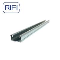 China 41x41 Hot Dip Galvanized Strut Channel And Fittings 10ft Silver Mounting Type for sale