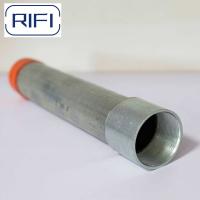 China 25mm Hot-Dip Galvanized GI Conduit Pipe With Plastic Bag Or Film Package for sale