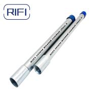China 25mm BS4568 Galvanized Conduit Pipe with Gi Conduit Circular Round Boxed Accessories for sale